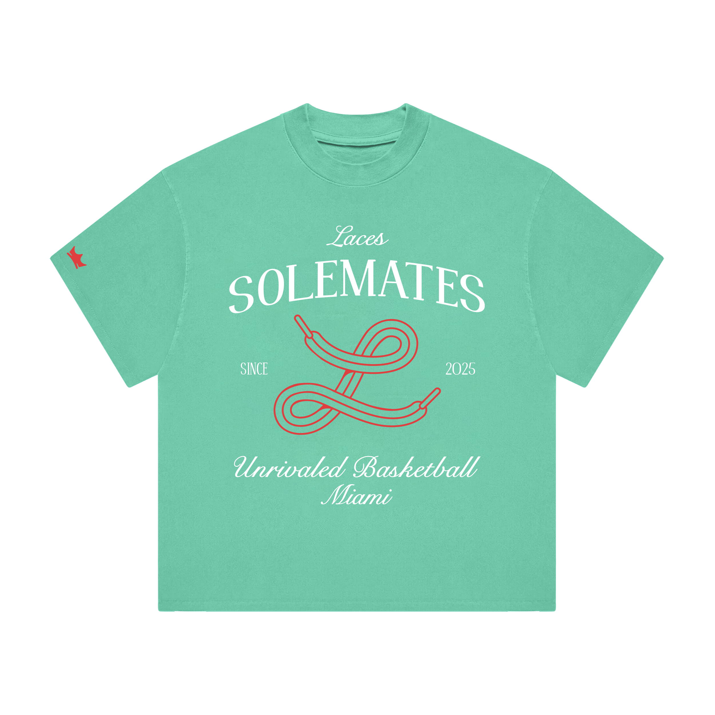 Laces Basketball Club T-Shirt - Solemates Green – Unrivaled