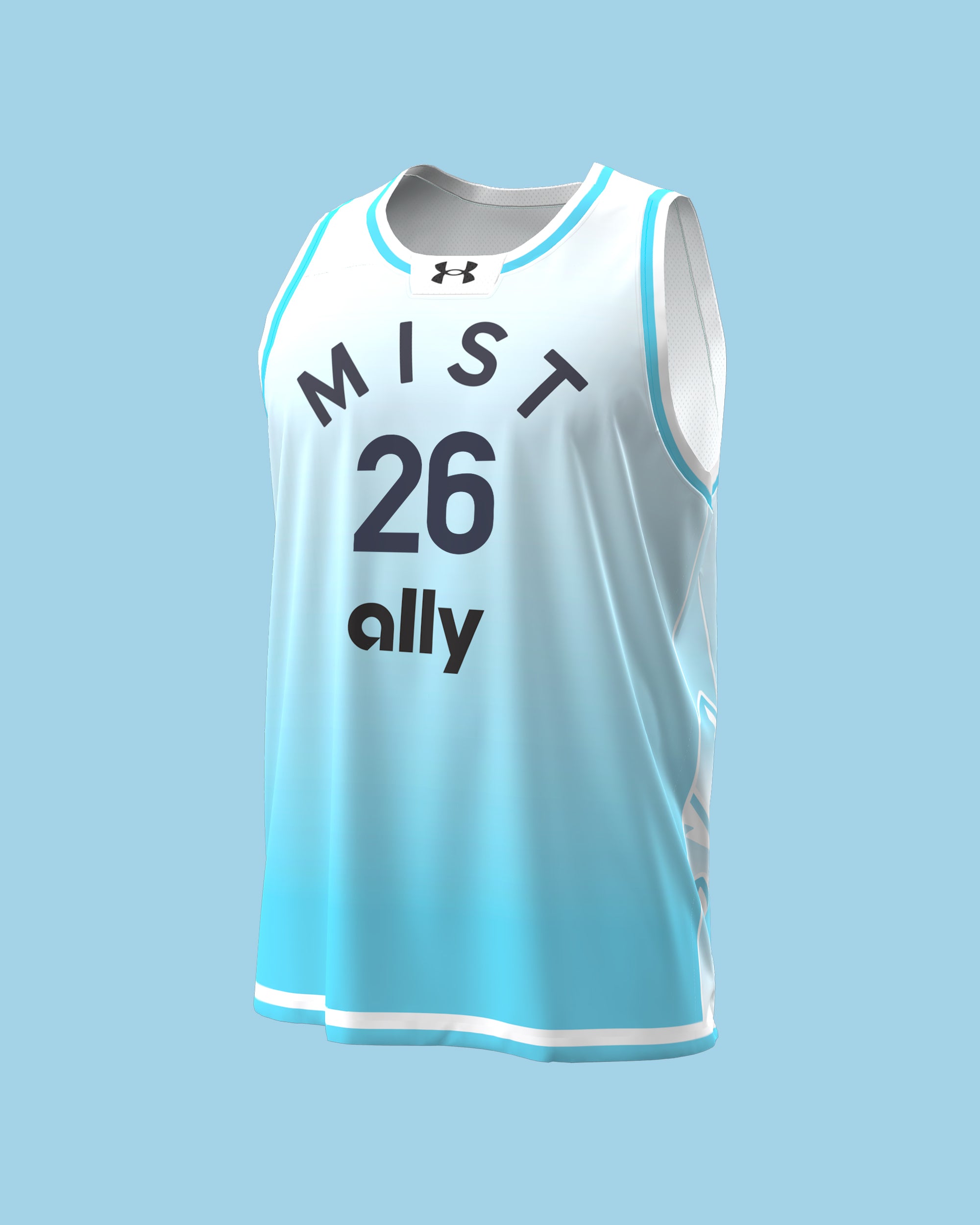 Mist Basketball Club Under Armour Away Jersey – Unrivaled